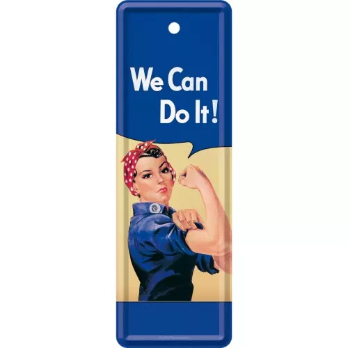 Nostalgic-Art metalni obeleživač – We Can Do It