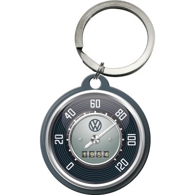 Nostalgic-Art okrugli privezak za ključeve – VW Tacho