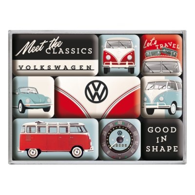 Nostalgic-Art set magneta – VW Meet the Classic