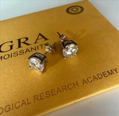 Moissanite Dijamantske Mindjuse