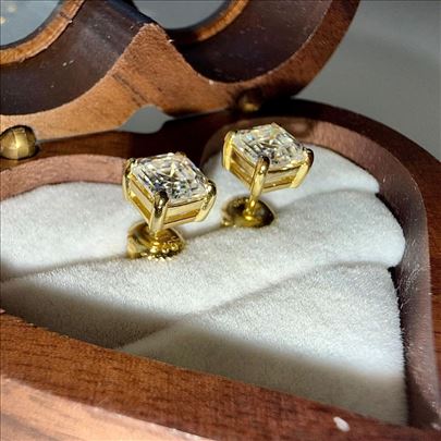 Moissanite Dijamantske Mindjuse