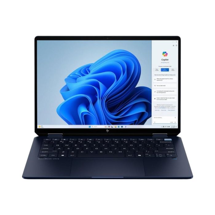 Laptop HP OmniBook Ultra Flip 14 14" (14-fh0010nm) Intel Core Ultra 5 226V / 16GB / 512GB SSD / Blue / Win11Home