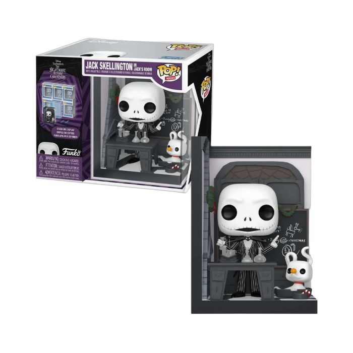 Figura Funko POP! Nooks: The Nightmare Before Christmas - Jack Skellington’s Room