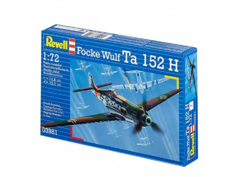 REVELL MAKETA FOCKE WULF TA 152 H