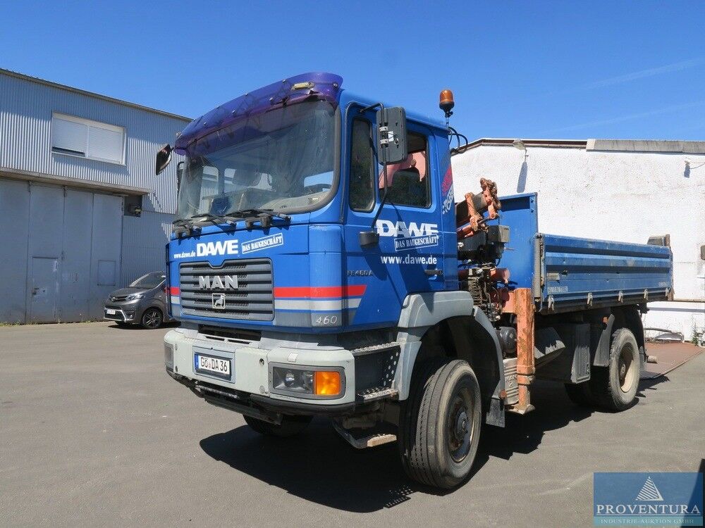 Prodaje se MAN Lkw Kipper m. Ladekran MAN FE 460A 4x4, EZ 2001 kiper na aukciji