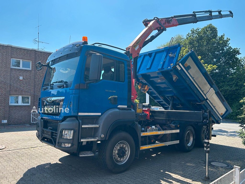 MAN 26.500 3Skipper + PK19001 Kran 6x6 Hydrodrive kiper