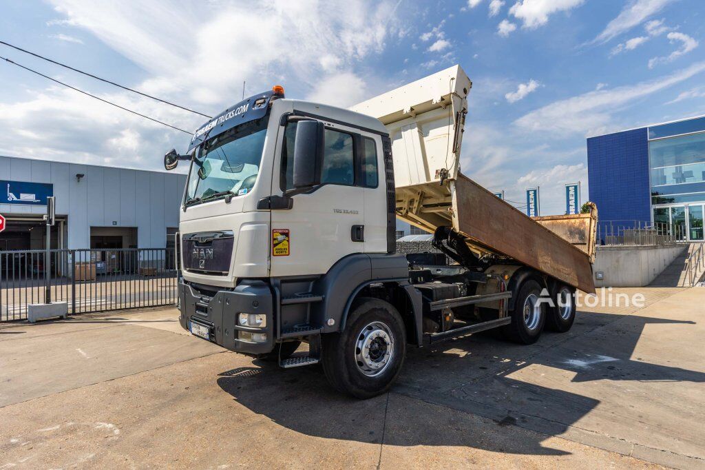 MAN TGS 33.400 BB+BIBENNE+INTARDER kiper