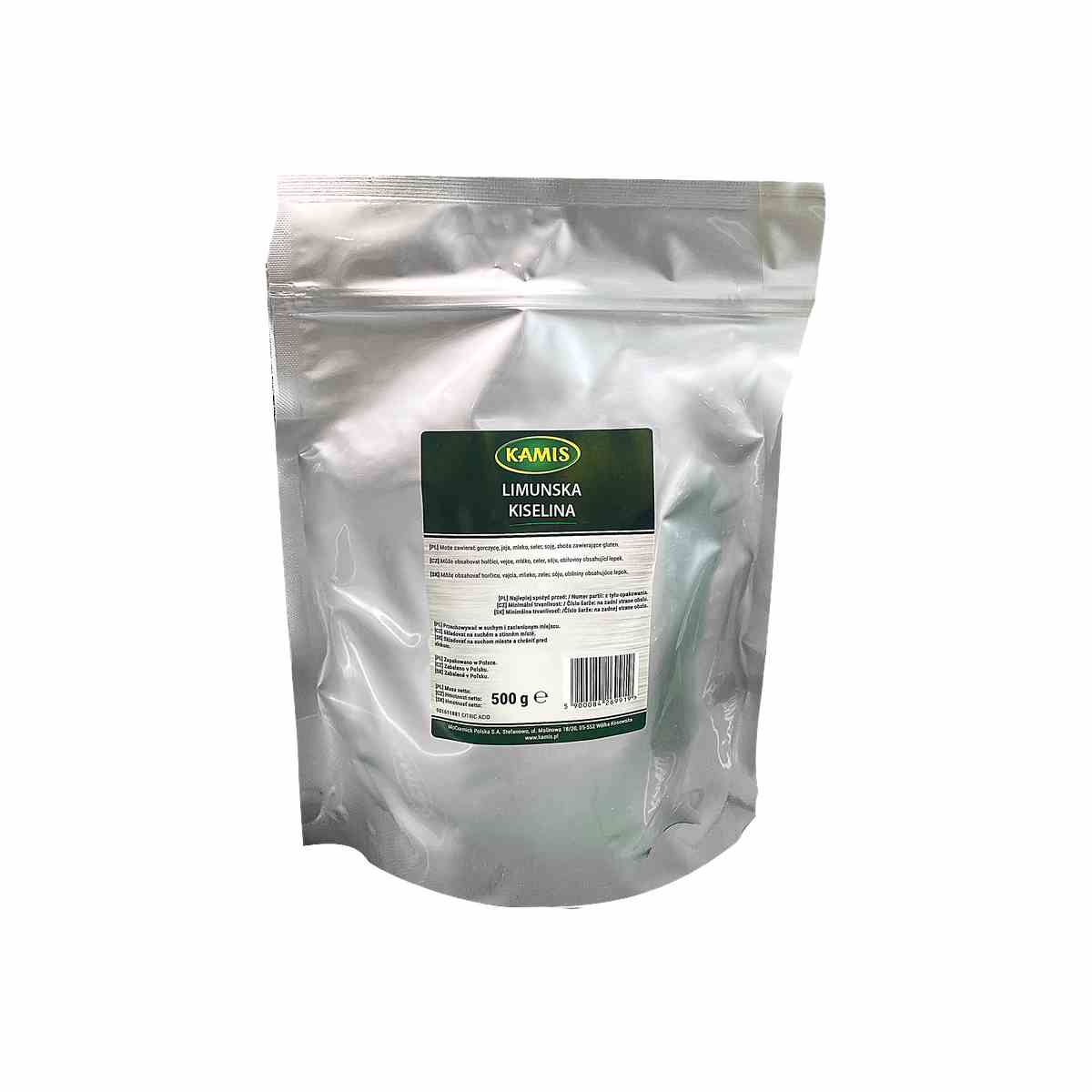 Limunska kiseelina 500g Kamis