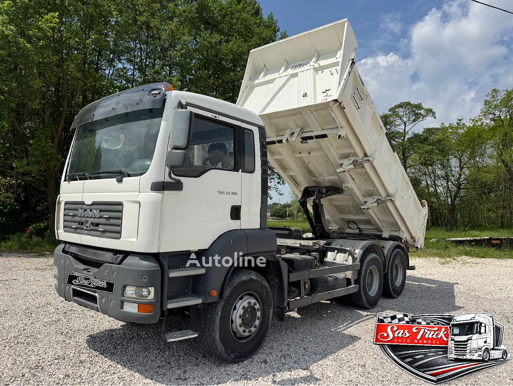 MAN TGA 33.390 6X4 Kiper Wywrotka Manual Resor Hydroburta