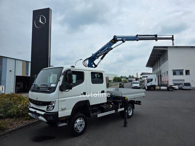 Mitsubishi Fuso Canter 6C18D DoKa 4x4 Kran Atlas 65.2 kamion s ravnom platformom