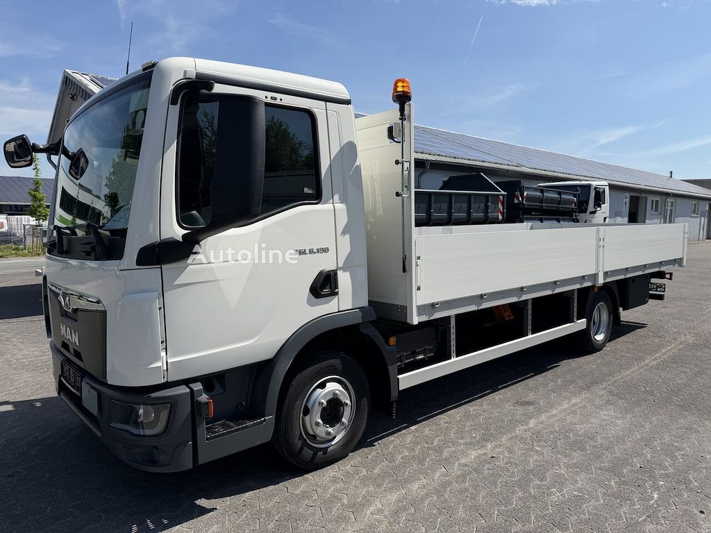MAN TGL 8.190 BL kamion s ravnom platformom