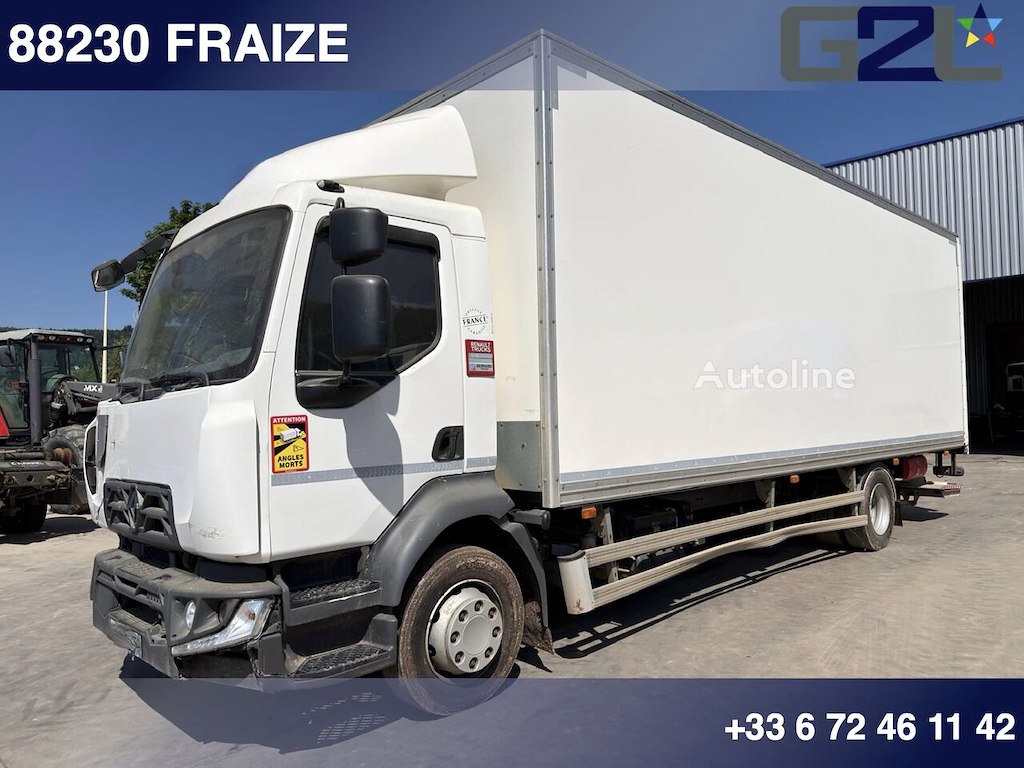 Renault D 210 kamion furgon nakon udesa