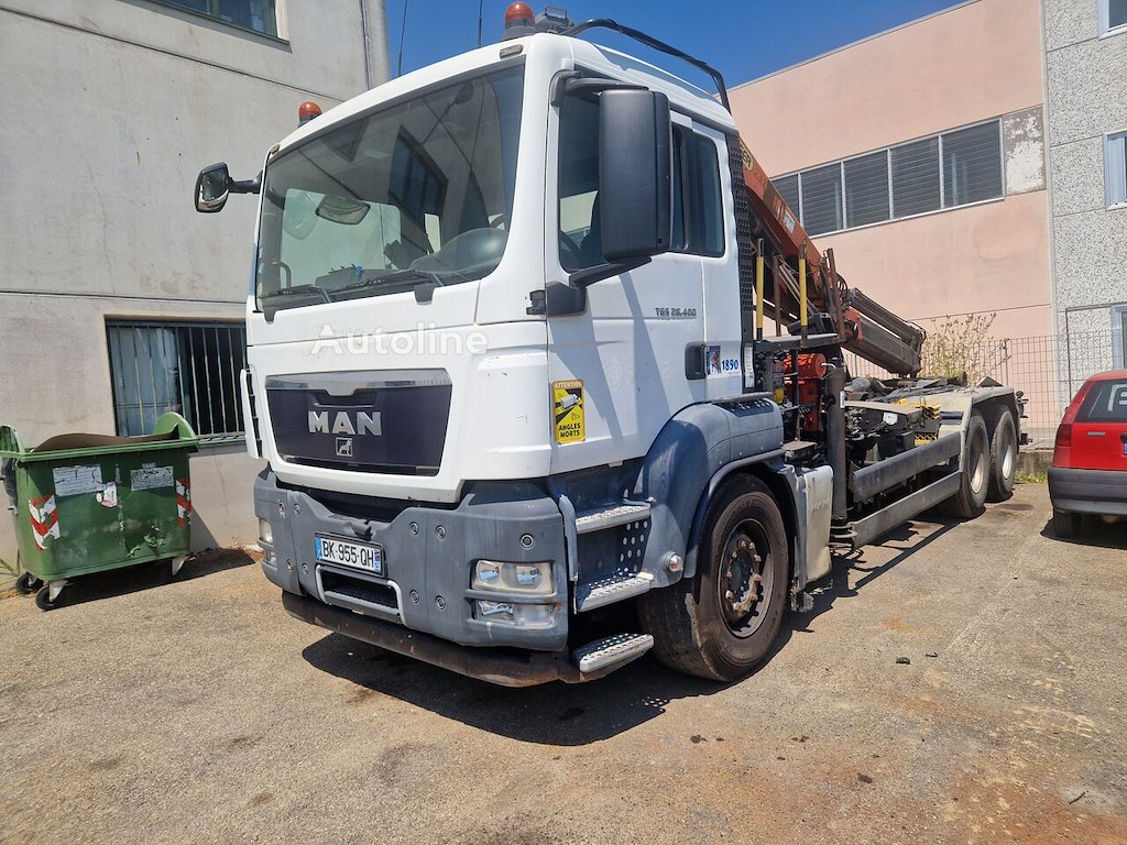 MAN TGS 28.400 kamion rol kiper