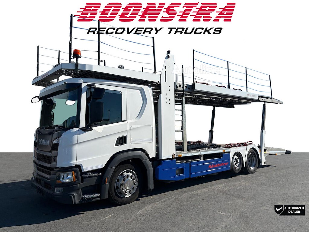 Scania P410 6x2 Kassbohrer Citytrans Pro 5 Car Retarder autotransporter