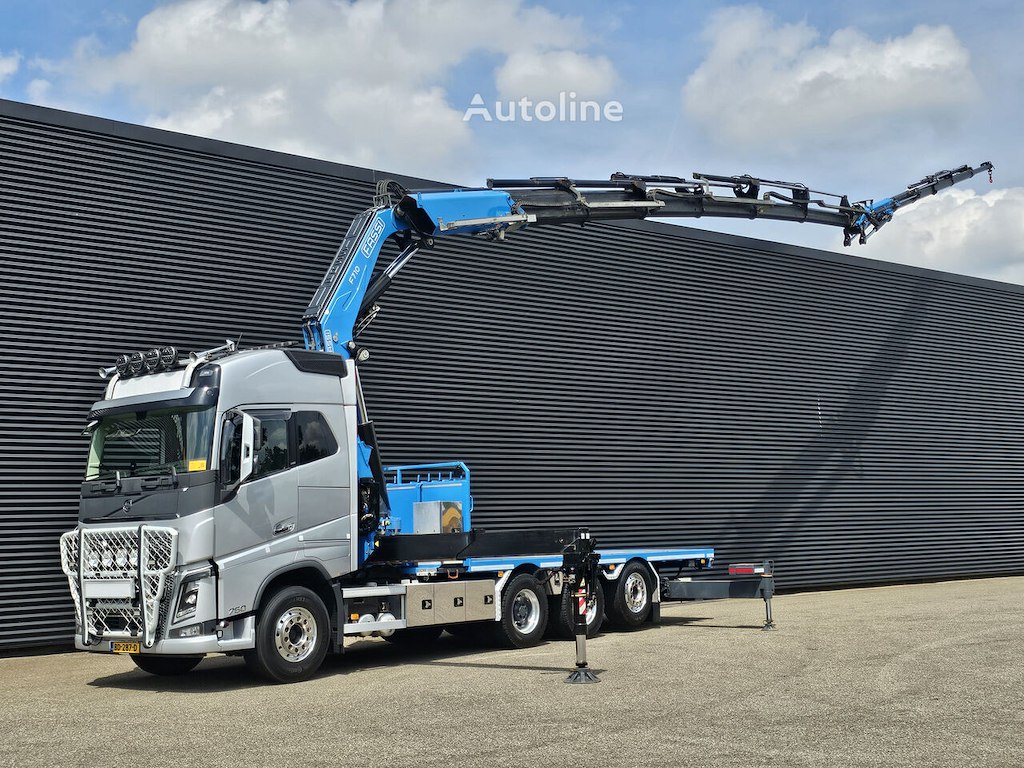 Volvo FH 16 750 8x4 / RETARDER / FASSI 71 TM + JIB kamion platforma