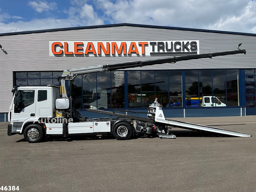 IVECO Eurocargo ML160E32 Euro 6 Falkom Abschlepp + Palfinger 19 Tonmet šlep auto