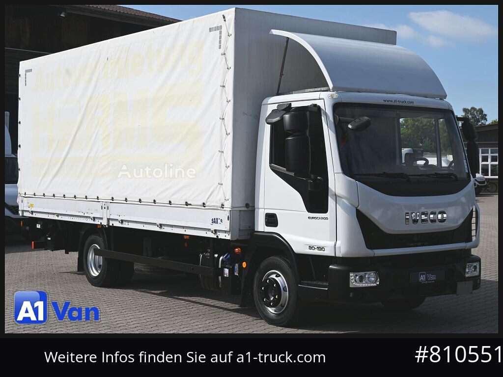 IVECO Eurocargo 80E19 Pritsche Plane, LBW, Luftfederung kamion s ceradom
