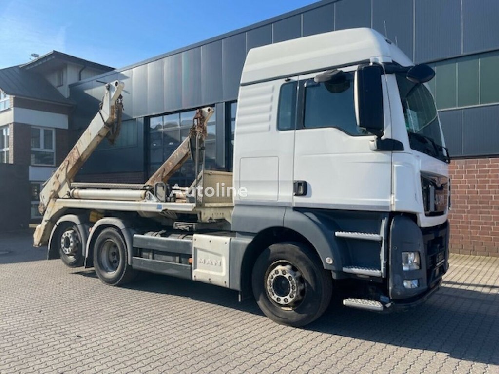 MAN 26.420 6x2 TGX Meiller AK16T kamion autopodizač kontejnera