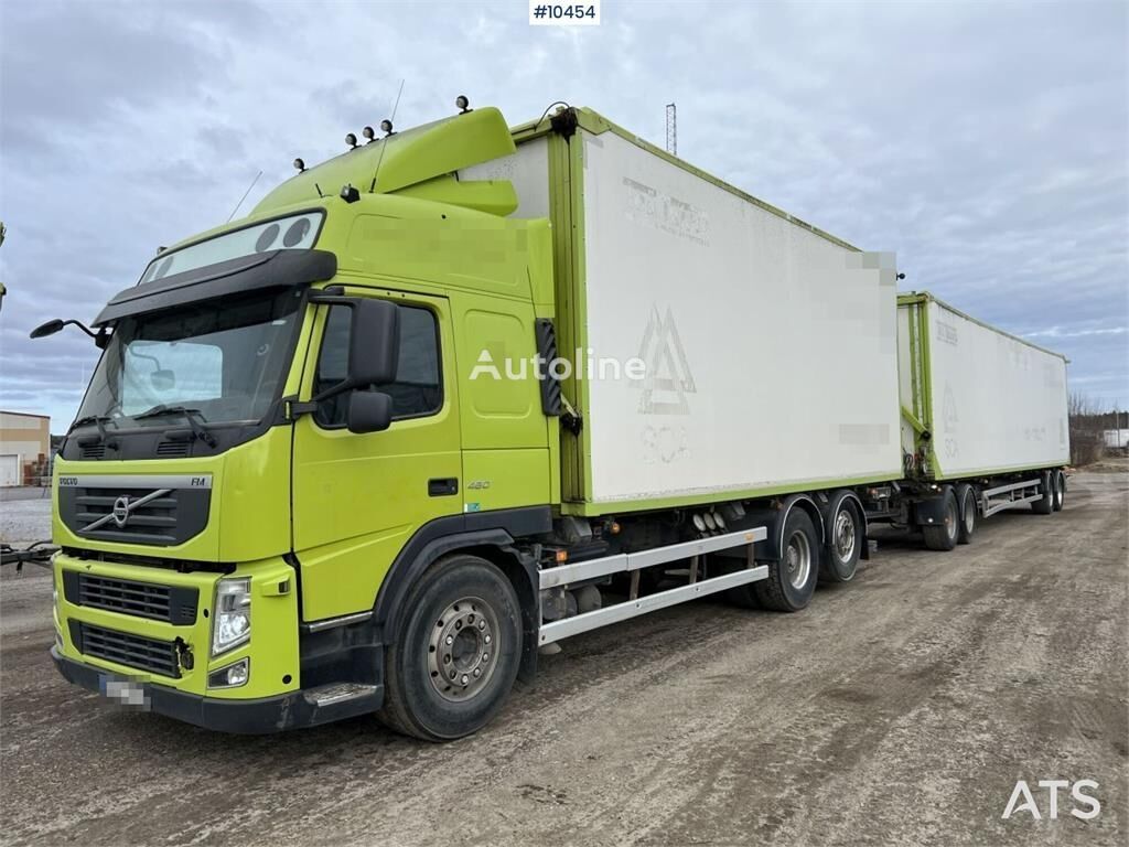 Volvo FM13 Wood Chip kamion za prevoz zrna + prikolica za prevoz zrna