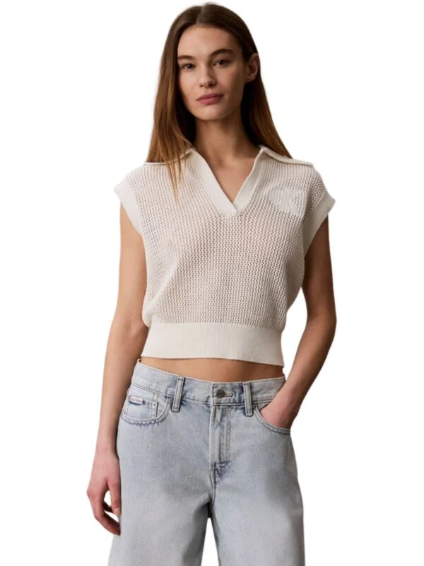 Calvin Klein - Pamučni ženski top