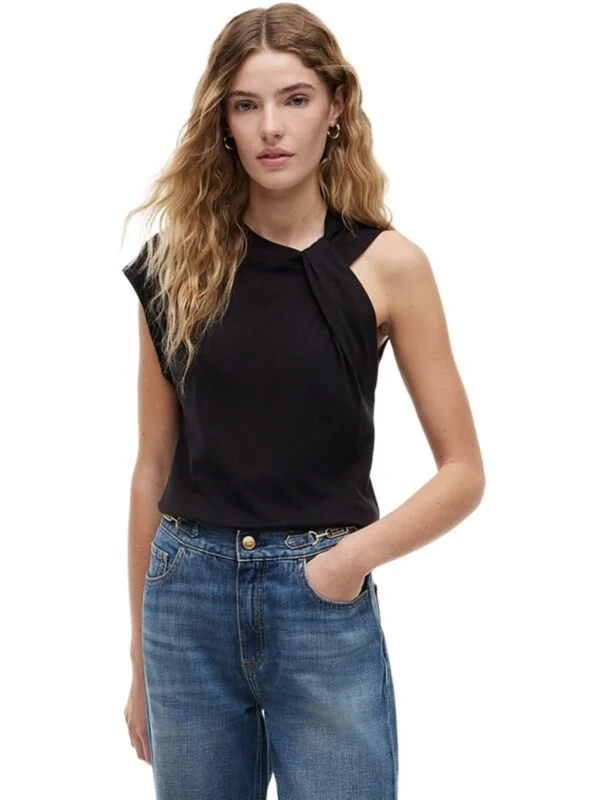 Tommy Hilfiger - Pamučni ženski top