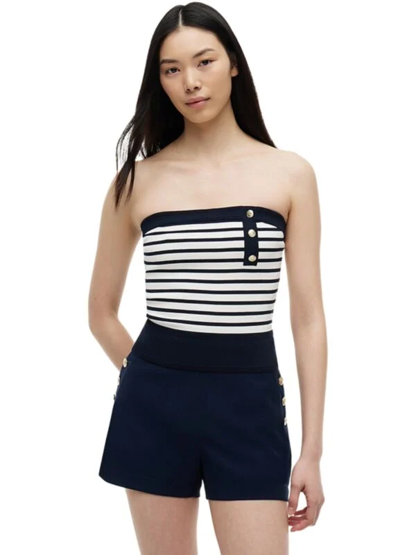 Tommy Hilfiger - Tamnoplavi prugasti ženski top