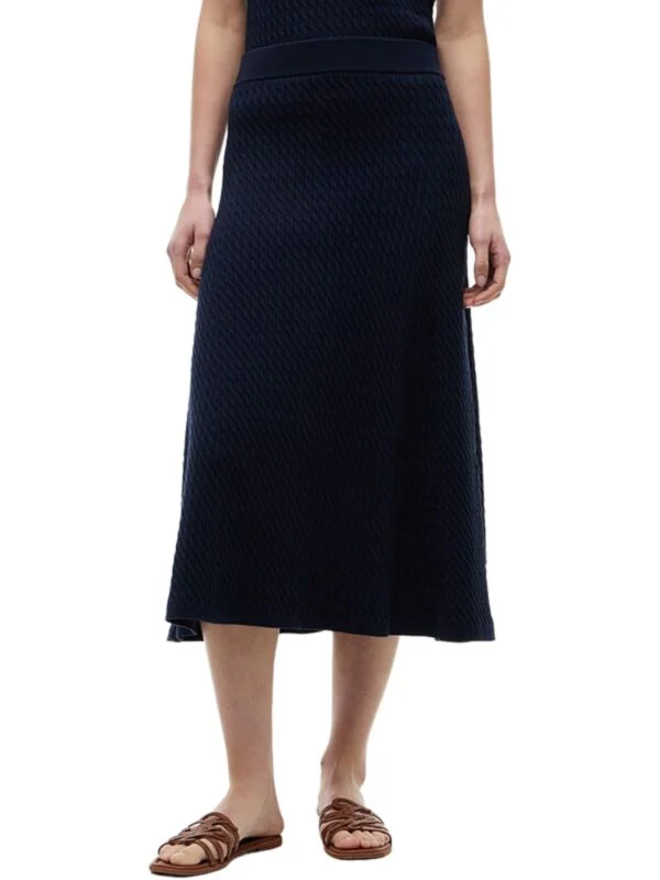 Tommy Hilfiger - Tamnoplava midi suknja