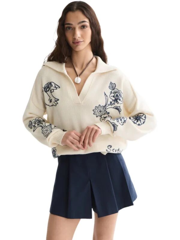 Scotch & Soda - Oversized ženski džemper