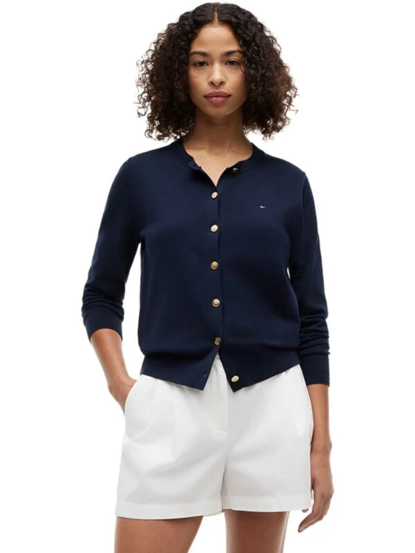 Tommy Hilfiger - Tamnoplavi ženski kardigan