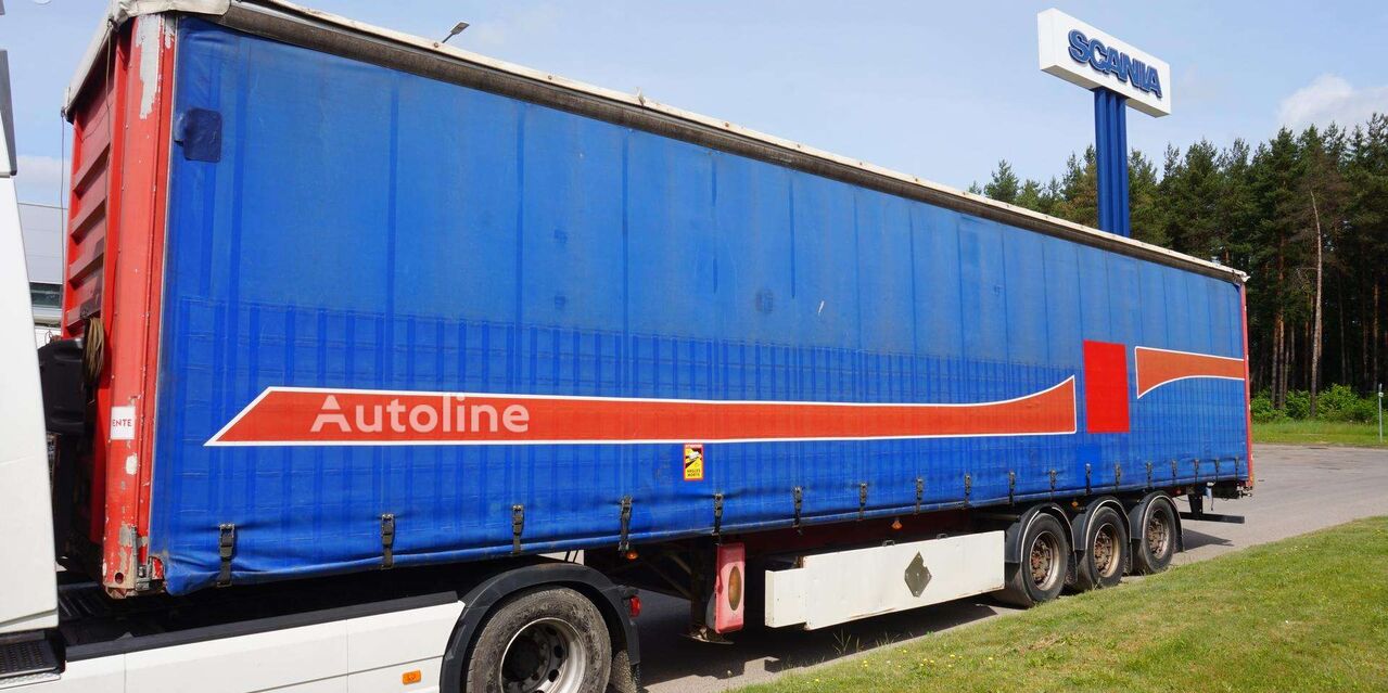 Fruehauf Mega poluprikolica sa kliznom ceradom