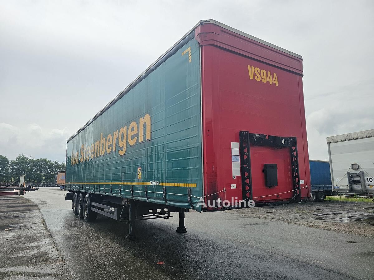 Kögel S 24-1 - COIL - SLIDING ROOF--SAF DISC. TUV BELGIUM 22-01-2027 poluprikolica sa kliznom ceradom