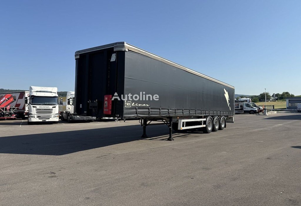 Fruehauf 852 FPS 38 poluprikolica sa kliznom ceradom