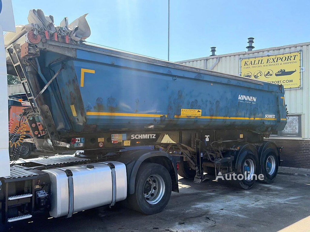 Schmitz Cargobull SKI 18 Kipper Dump Trailer Cover Good Condition poluprikolica kipera