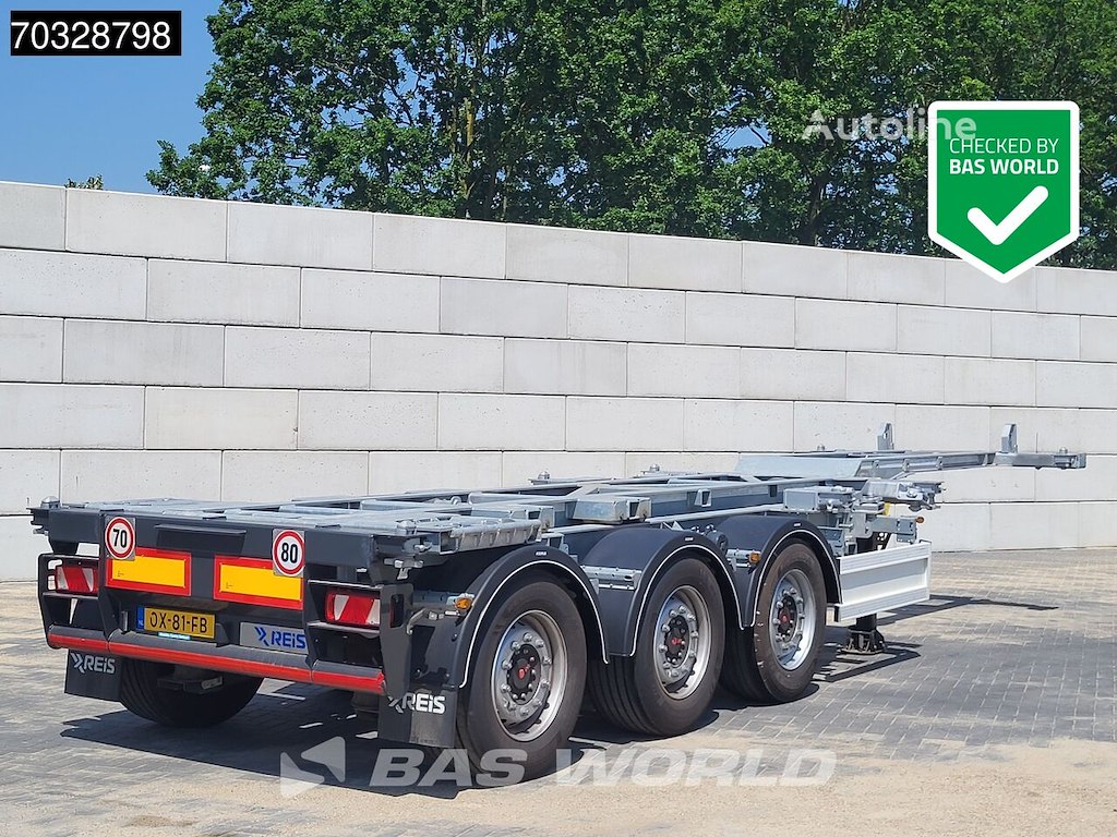 Nova Reis Treyler Reistreyler 3AFCST08 NEW Multi 45ft Lift Axle poluprikolica za prevoz kontejnera