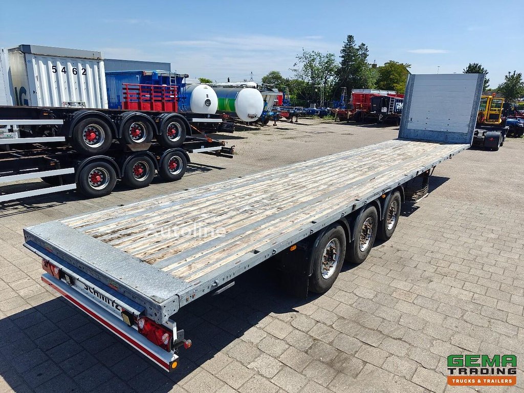 Schmitz Cargobull SCB*S3T HD platform 13.6m - HH Floor - Galvanized - Stake pocket poluprikolica platforma