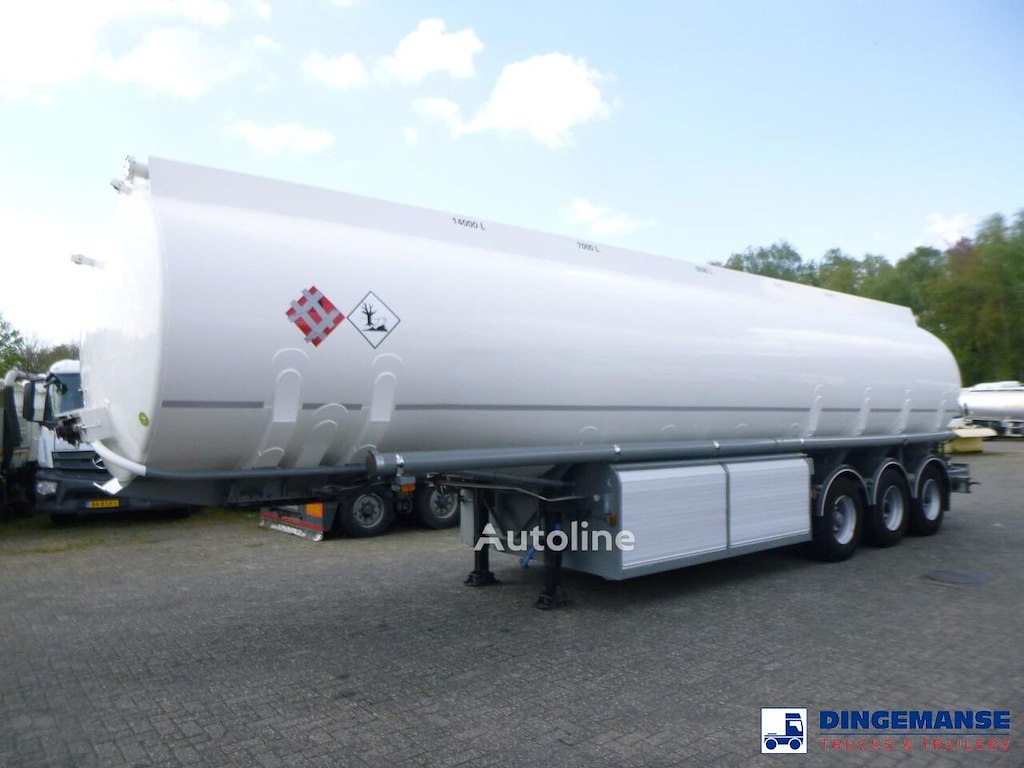LAG L.A.G. Fuel tank alu 50.5 m3 / 5 comp + pump/counter cisterna za goriva i maziva