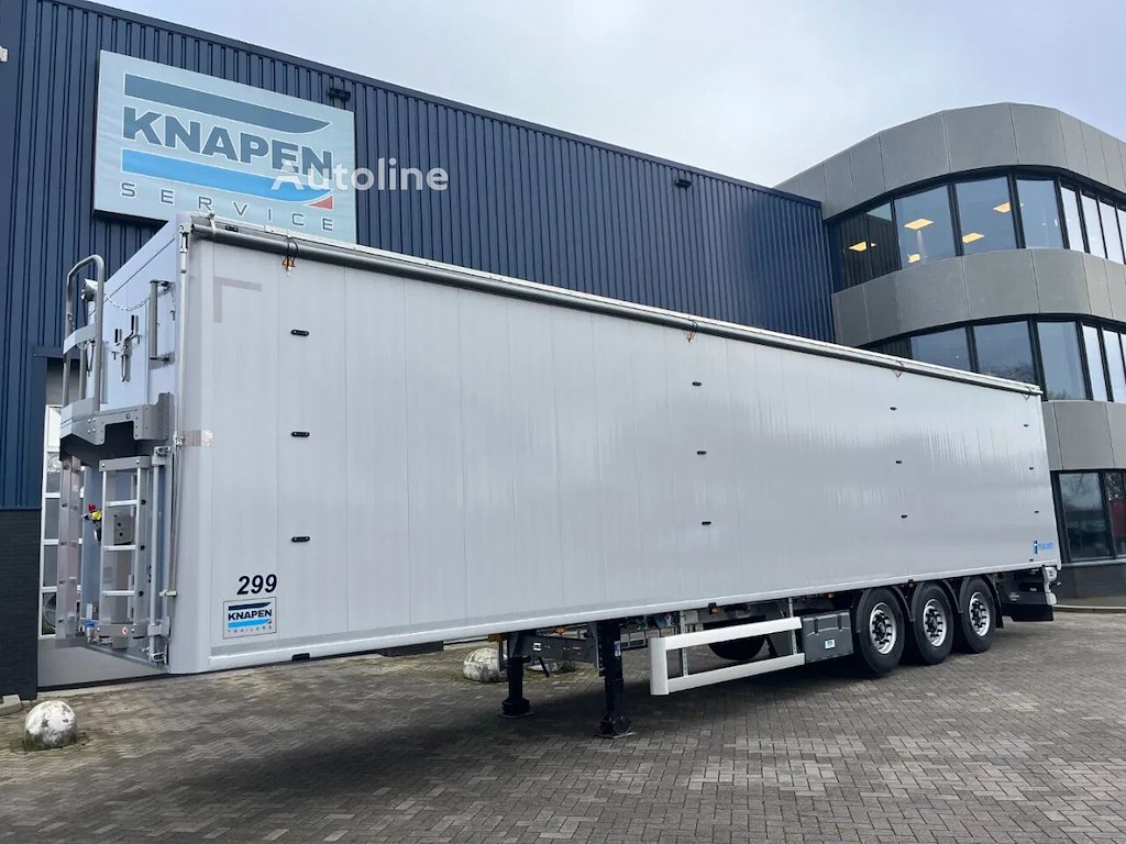 Nova Knapen Trailers K100 - 92m3 Zijwandbeschermzeil 10mm *Nieuw / Neu* poluprikolica sa pokretnim podom
