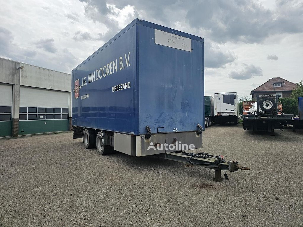 KMA MW 20 L - TANDEM - BOX - HARDWOOD FLOOR - DOUBLE TIRES prikolica furgon