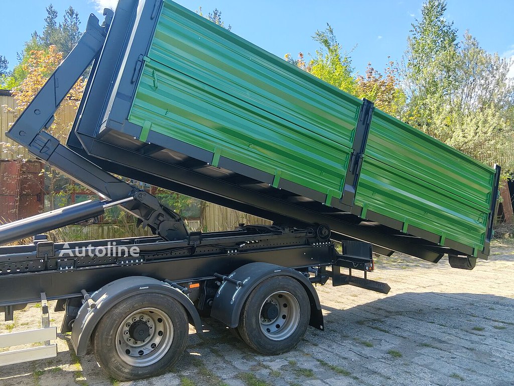 Auto-Kiper Hakowa tandem wywrotka multi-lift prikolica
