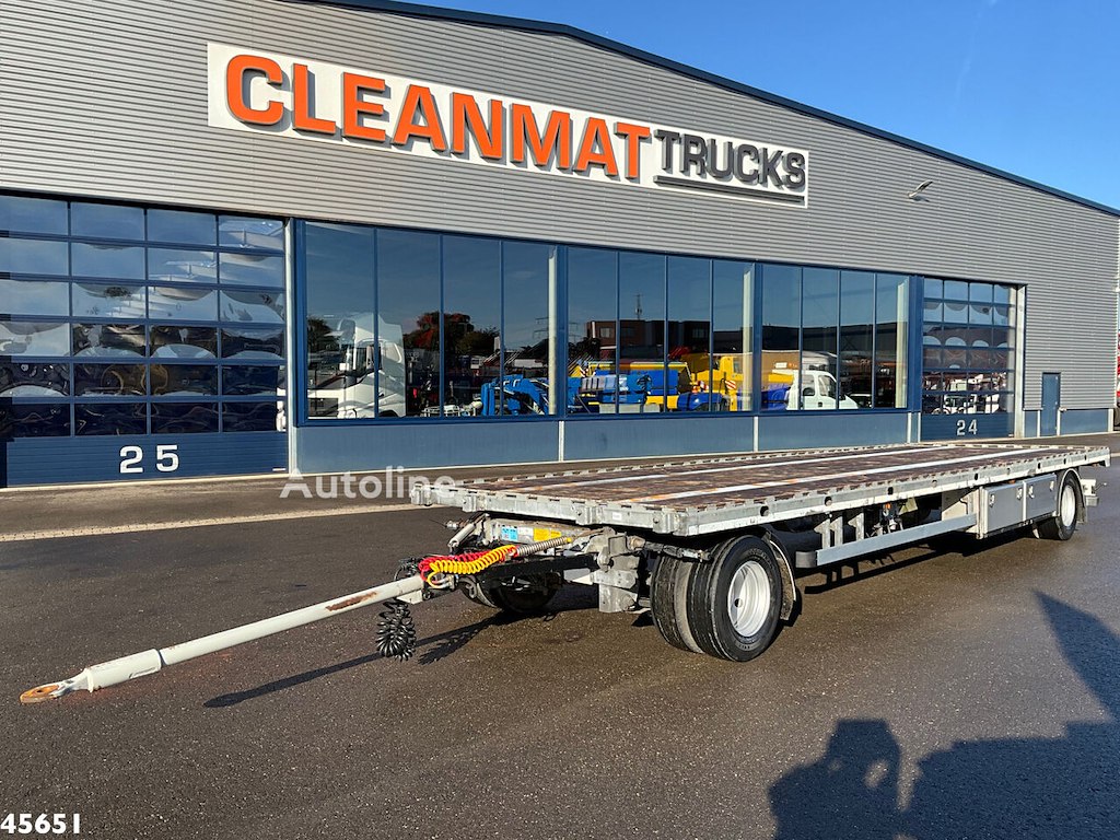 Jumbo 2-assige aanhangwagen prikolica platforma