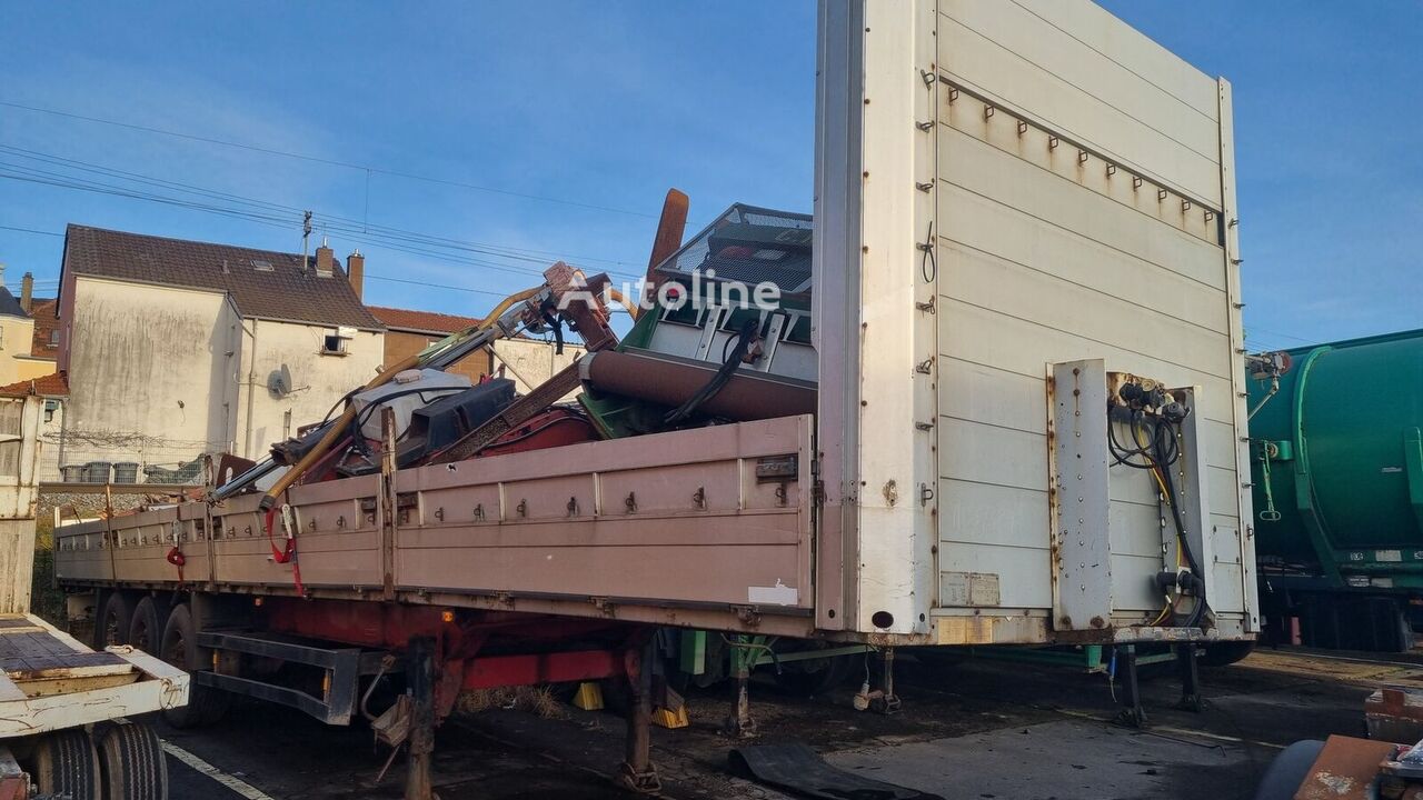 Schmitz Cargobull S01 prikolica sa ravnom platformom