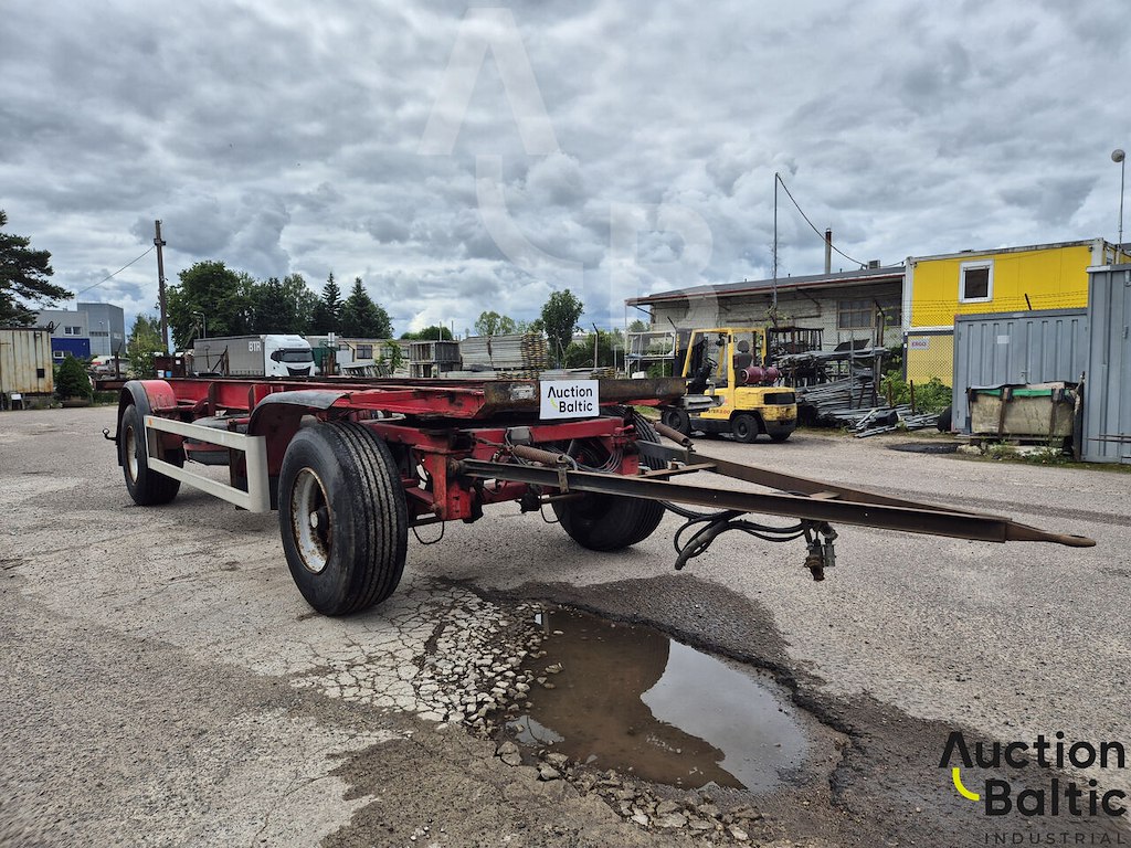 Prodaje se Brandt drawbar trailer prikolicu za kontejnere na aukciji