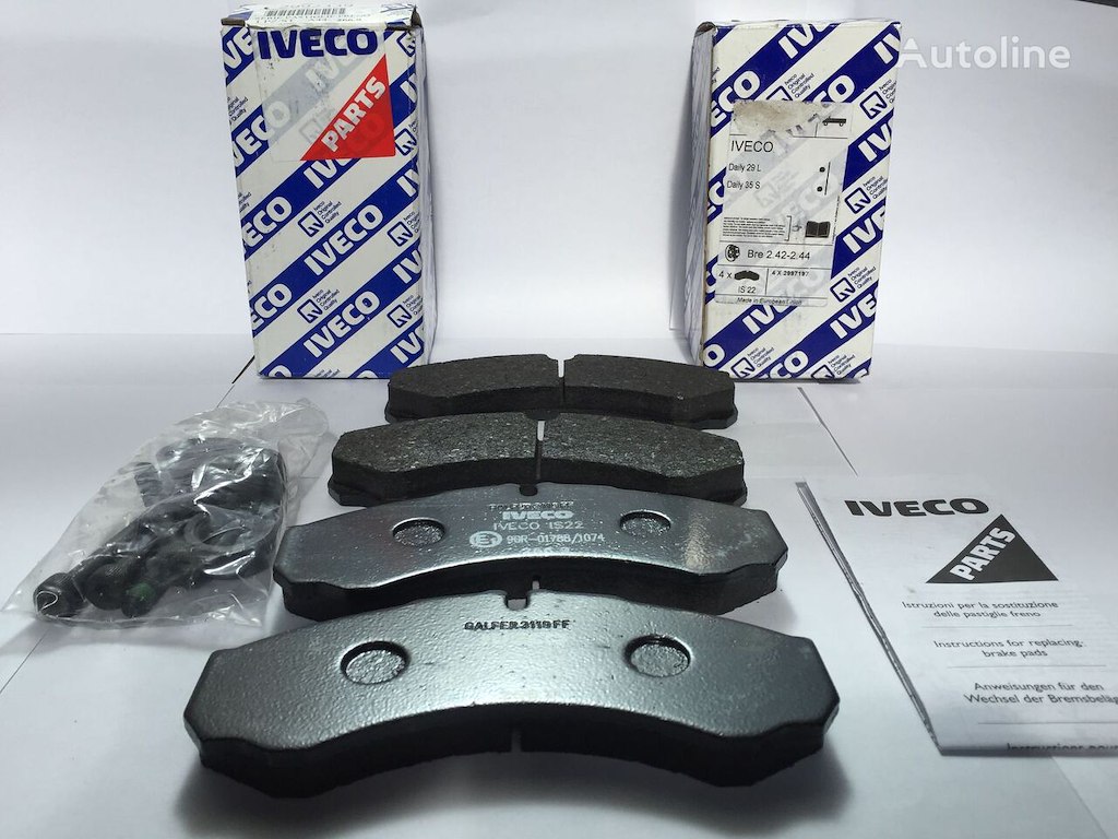 IVECO BRAK PADS SET 2996605 kočione pločice za IVECO DAILY 29/30/35/40/50/65