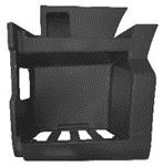 MAN FOOTBOARD W/O HOLE (GREY) 81615200075 bočna stepenica za kamiona