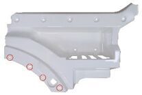 MAN FENDER W/HOLE (PRIMED) 81615200088 bočna stepenica za kamiona