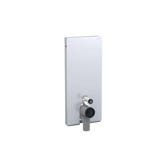 MONOLITH WC EL ZA PODNU WC ŠOLJU, AL STAKLO BELO H=114 cm