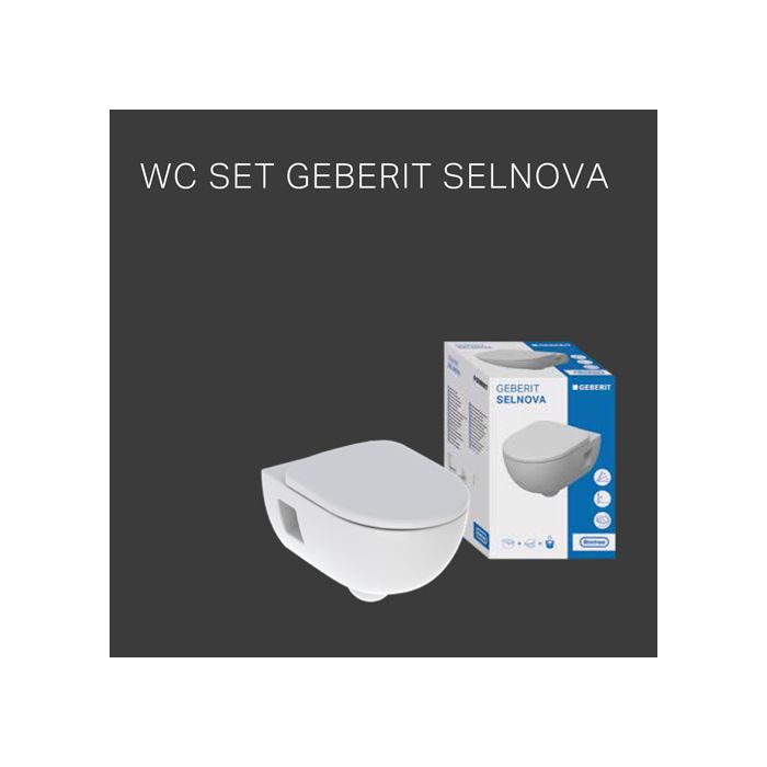 WC ŠOLJA KONZOLNA SELNOVA RF SA SC DASKOM