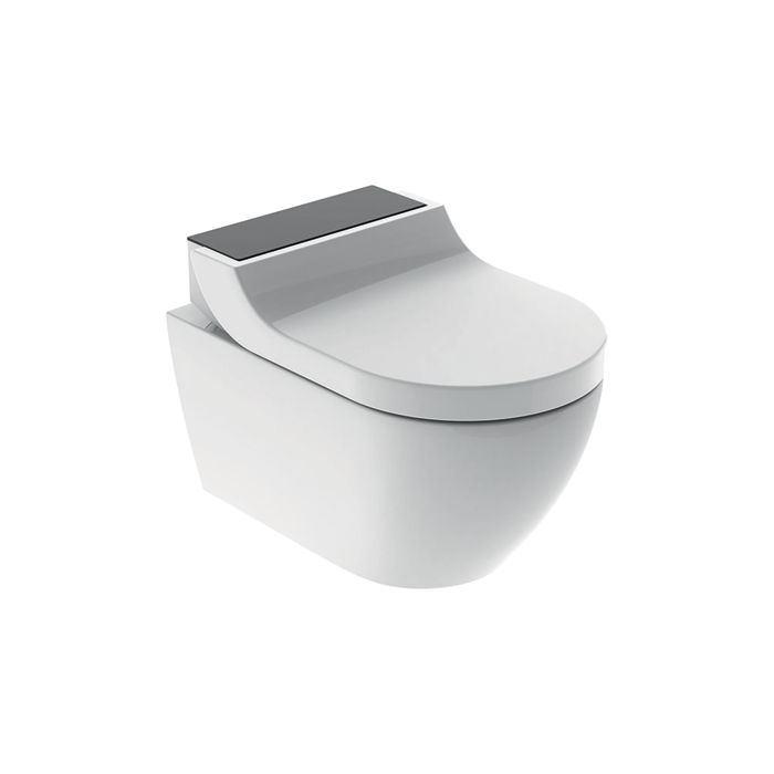WC ŠOLJA KONZ.AQUACLEAN TUMA COMFORT TUŠ WC KOMPL.STAKLO/CRNA