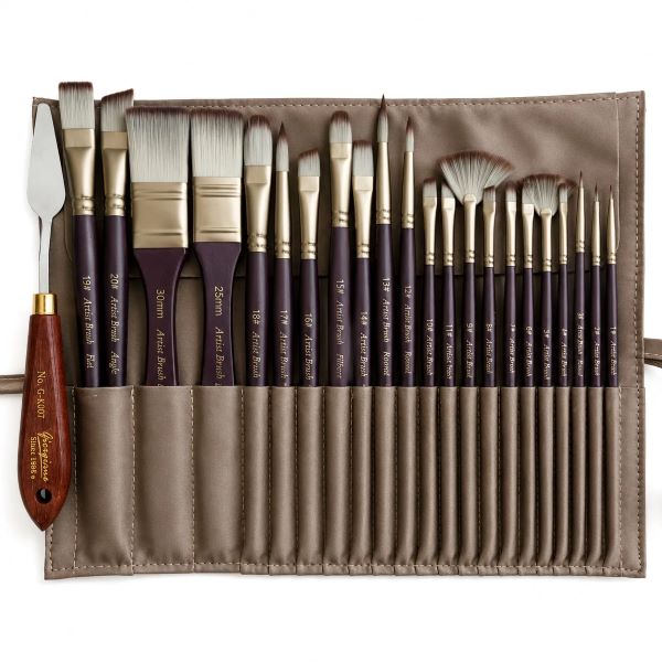 SET UMETNICKIH CETKICA U FUTROLI 1-23