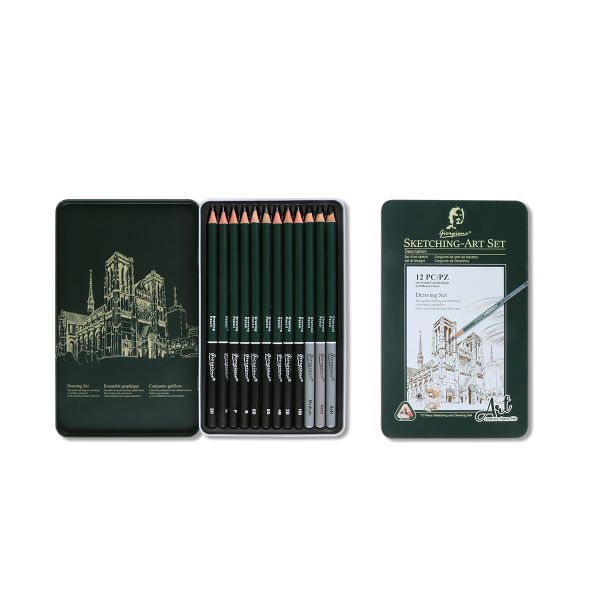 GIORGIONE SKETCHIING AND DRAWING SET 1-10 G-1212-08